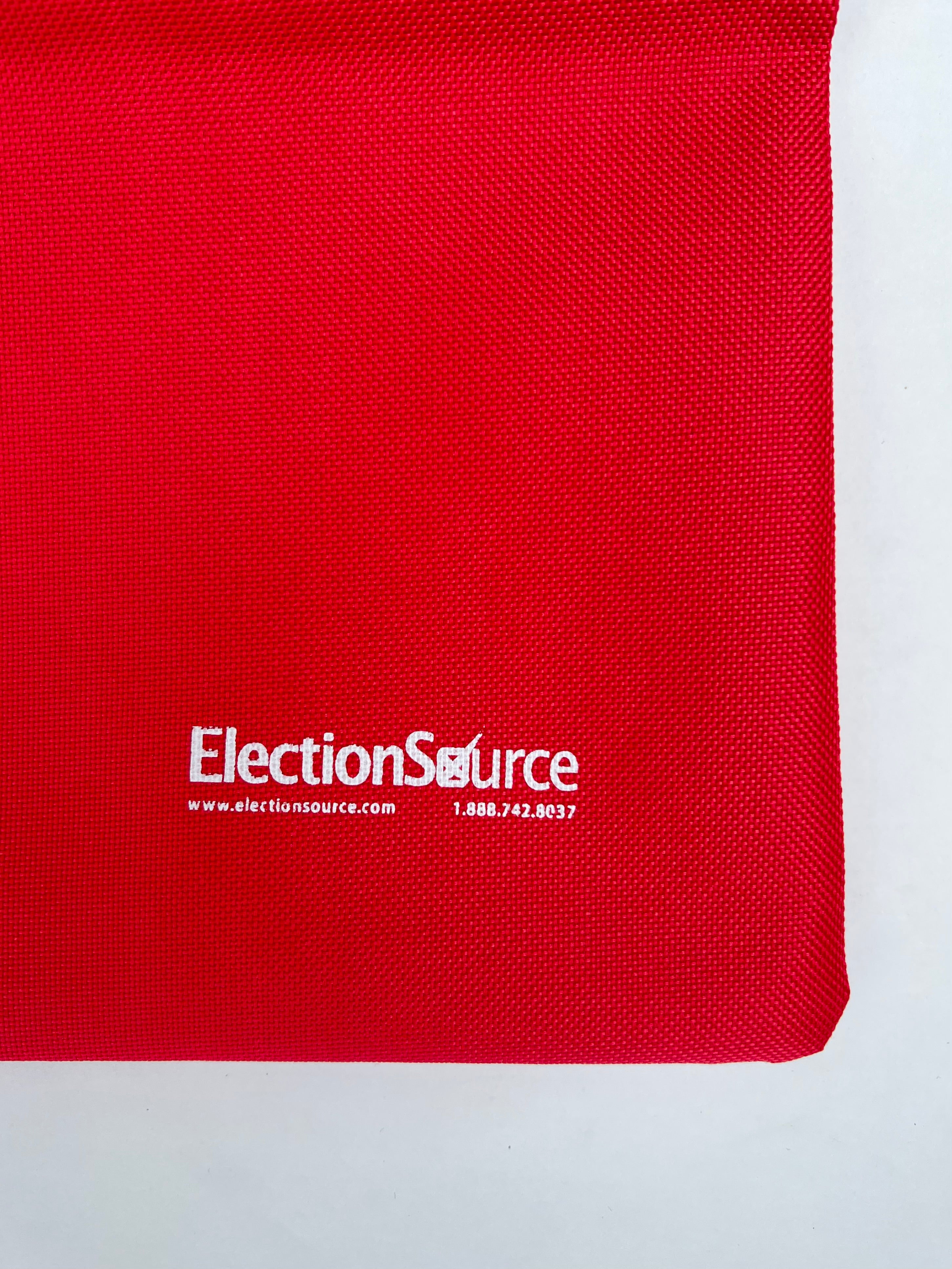 Precinct Transfer Bag Red BA-19L – ElectionSource